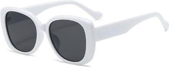 Generic Lunettes De Soleil Carr&eacute;es For Hommes Et Femmes, Id&eacute;ales For Lext&eacute;rieur, Les Vacances, Le Sport La Conduite(White)