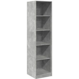 vidaXL Vidaxl - Garde-robe Gris b&eacute;ton 50 x 50 x 200 cm Agglom&eacute;r&eacute;