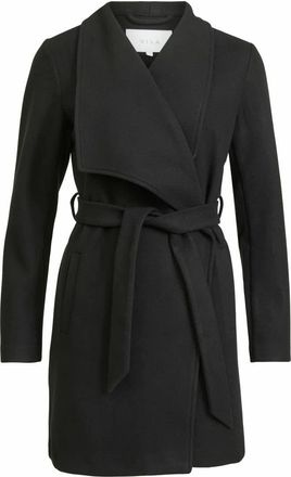 Vila VICOOLEY COLLAR BELT COAT - NOOS
