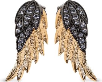 Zadig&Voltaire Ohrringe mit Strass - Gold