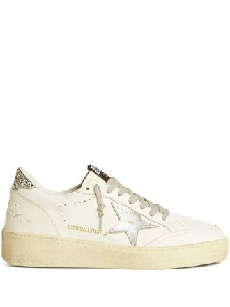 Golden Goose Low-Top Sneaker - Low-Top Sneakers With Silk - Gr. 36 (EU) - in Beige - f&uuml;r Damen