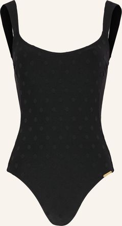 Watercult Watercult Badeanzug Modern Dots schwarz