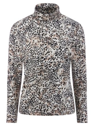 Basler Stehkragen-Shirt BASLER beige