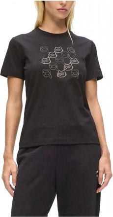 Karl Lagerfeld Homme, Tops, Noir, Taille: M Ikon Seasonal RS T-Shirt