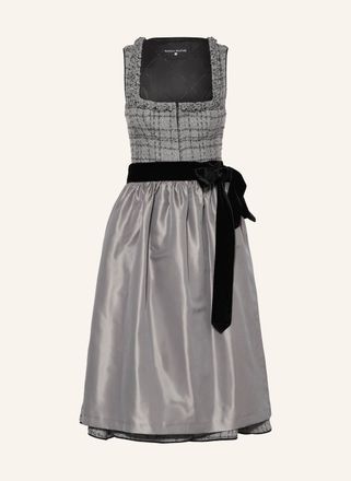 Kinga Mathe Kinga Mathe Dirndl Mostar Mit Glitzergarn grau