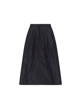 Aspesi Midi Skirt In Technical Fabric
