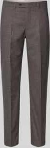 Christian Berg Slim Fit Anzughose mit B&uuml;gelfalten
