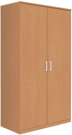 Xora Kleiderschrank, Buche, Holzwerkstoff, 1 Fächer, 106x194x54 cm, Beimöbel erhältlich, Schlafzimmer, Kleiderschränke, Drehtürenschränke