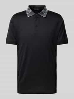 Karl Lagerfeld Poloshirt mit Label-Detail