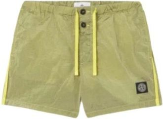 Stone Island Homme, Maillots de bain, Jaune, Taille: L Lemon Swin Shorts