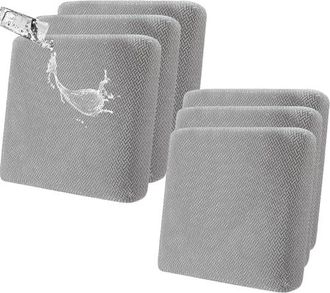 Shanna Housses De Canapé Extensibles Antidérapantes : Lot De 6 Housses De Coussins Extérieurs, Housse De Canapé Magique Ultra Élastique, Adaptées Aux Enfants