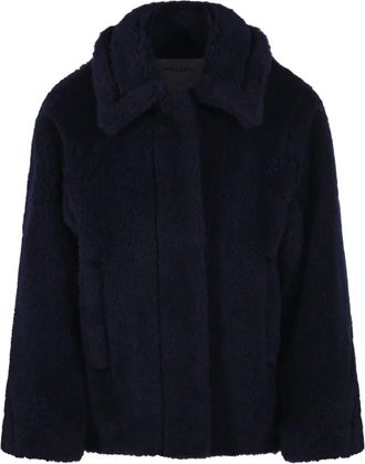 Max Mara Femme, Vestes, Bleu, Taille: 34 FR Fuggito Jacket