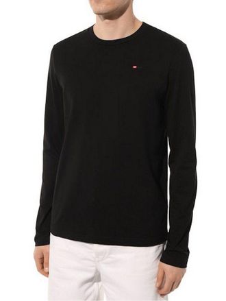 Diesel Rundhalsshirt Langarm Regular Fit - T-DIEGOR-LS-MICRODIV