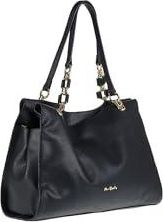 Pierre Cardin Sac Femme en Cuir V&eacute;ritable - Grand Shopper &agrave; Bandouli&egrave;re, Polyvalent et &Eacute;l&eacute;gant, Multifonctionnel, Fabriqu&eacute; en Italie