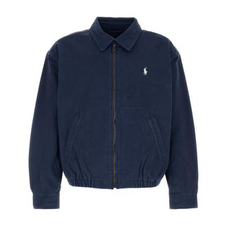 Polo Ralph Lauren Twill Bomberjacke - - Jackets - Herren - Blau - M