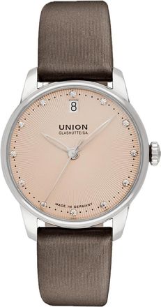 Union Glash&uuml;tte/SA. Seris Datum Damenuhr D013.207.17.026.00