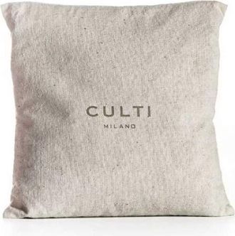 Culti Milano Duftkissen f&uuml;r Duftgranulat in der Farbe Grau/Beige (ohne F&uuml;llung), Hausduftbeutel ca. 240 Gramm 15 x 15cm, AP SCEGRACUS-15x15