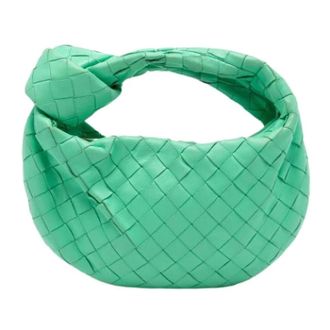 Bottega Veneta Sac Mini Jodie Pre-owned - Femme - Pre-owned - Vert - Taille: ONE Size