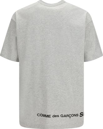 Comme Des Gar&ccedil;ons Oversized Crewneck T-Shirt - Gray