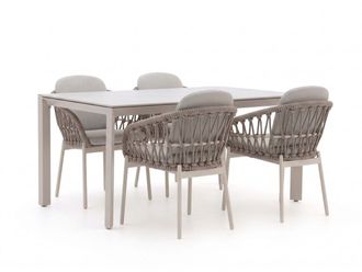 Bellagio la vita attrattiva Bellagio Cupello/Sestino 160 cm Gartenm&ouml;bel-Set 5-teilig