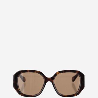Chlo&eacute; Womens Tortoiseshell Sunglasses Recycled Acetate