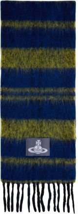 Vivienne Westwood Femme, Accessoires, Multicolore, Taille: ONE Size &Eacute;charpe Ray&eacute;e &agrave; Franges