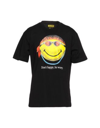 Market SMILEY DONT HAPPY, BE WORRY T-SHIRT