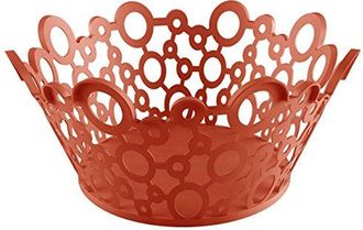 GiòStyle Forme Runder Korb, Kunststoff, rot, 26 cm, 150