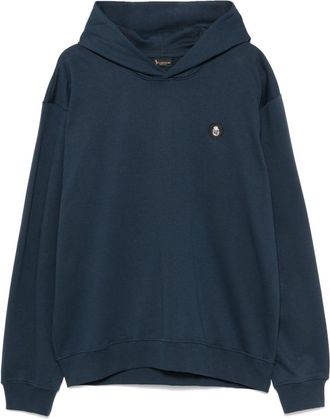 Billionaire Boys Club Hoodie mit Logo-Applikation - Blau