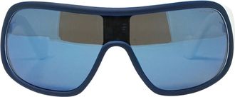 Moncler ML0048 92X 00 Wei&szlig;e Sonnenbrille