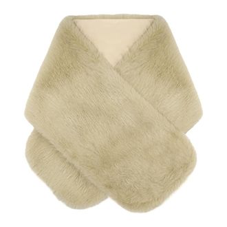 Kazar Weicher Etolo-Schal in Beigefarbe - - Accessories - Damen - Beige - ONE SIZE