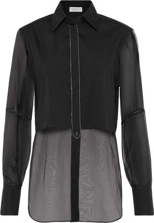 Brunello Cucinelli Hemd - Schwarz