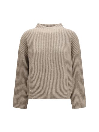 Brunello Cucinelli Turtleneck Sweater - Walnut