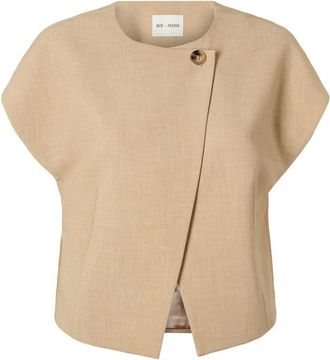 Rue de Femme RUE de Femme, Femme, Blouses et Chemises, Beige, Taille: 40 FR Blouse
