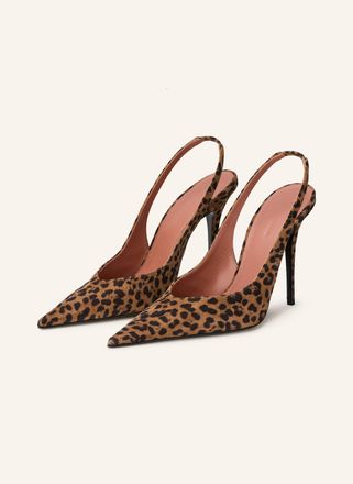 Amina Muaddi Amina Muaddi Slingpumps Anok braun