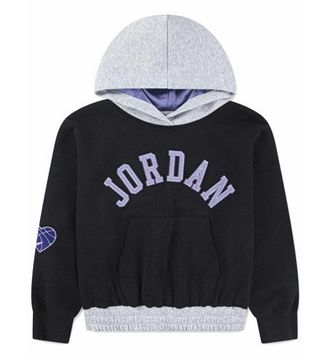 Nike Jordan Blue Jeans Bling Jr - Kapuzenpullover - M&auml;dchen