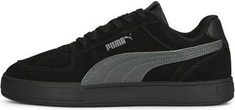 Puma Unisex Adults Fashion Shoes CAVEN SUEDE Trainers & Sneakers, PUMA BLACK-SHADOW GRAY, 40