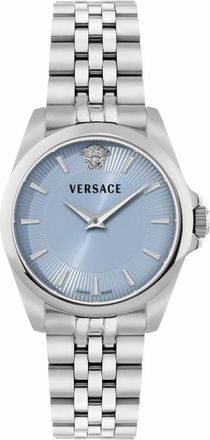 Versace Vekta0226 Lederarmband - - Accessories - Damen - Grau - ONE SIZE