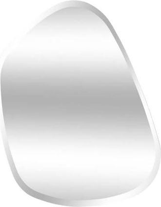 Atmosphera Atmosphera - Miroir Organique bisaut&eacute; Aidan 68x50cm Argent