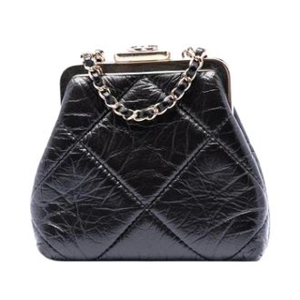 Chanel Pre-owned Mini Frame Crossbody - - Pre-owned - Damen - Schwarzk - ONE SIZE