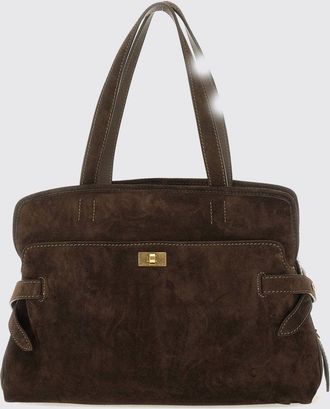 Anya Hindmarch Sac Port&eacute; &eacute;paule ANYA HINDMARCH Femme couleur Marron
