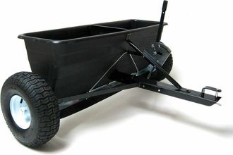 Dema Anh&auml;nger Streuwagen SW105 D&uuml;ngerstreuer Salzstreuer f&uuml;r Rasentraktor 80L