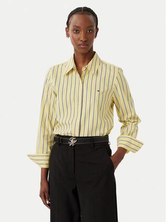 Tommy Hilfiger Hemd Summer WW0WW51155 Gelb Regular Fit