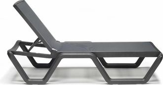 Scab Bain de soleil, Bain de soleil sur roulettes VELA gris Gris en Plastique, Scab design