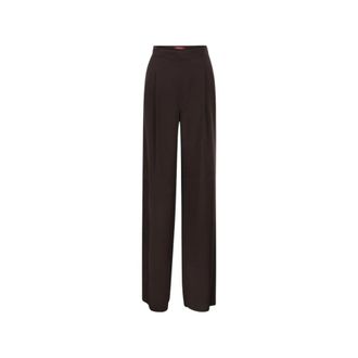 Max Mara Weite Hosen - - Trousers - Damen - Braun - S