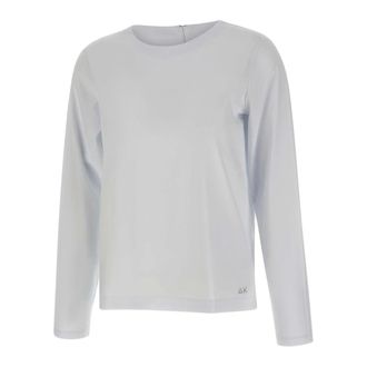 Sun 68 Femme, Tops, Blanc, Taille: 38 FR T-shirt de luxe