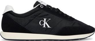 Calvin Klein Jeans Sneakers Retro Runner Ess Mix Mat YM0YM01361 Schwarz