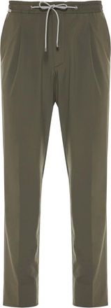 Corneliani Homme, Pantalons, Vert, Taille: L Pantalon &agrave; cordon de serrage