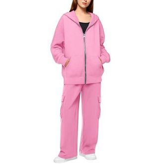 Generic Co Ord Ensembles pour femme T-shirt &agrave; manches courtes et col en V fin pouvant &ecirc;tre port&eacute; comme v&ecirc;tement dext&eacute;rieur, v&ecirc;tements de maison, ensemble de p