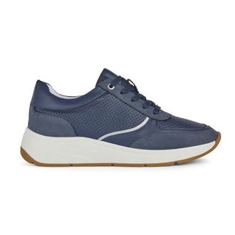 Geox Baskets D CRISTAEL D pour Femme, Jeans DK, Taille 39 EU, Jean DK, 39 EU